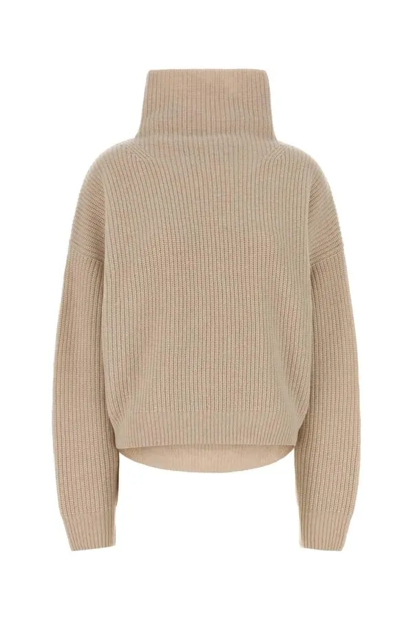 Isabel Marant Étoile Ivory Wool Blend Oversize Brooke Sweater