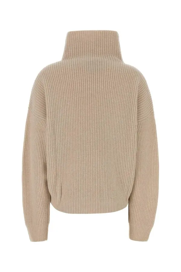 Isabel Marant Étoile Ivory Wool Blend Oversize Brooke Sweater