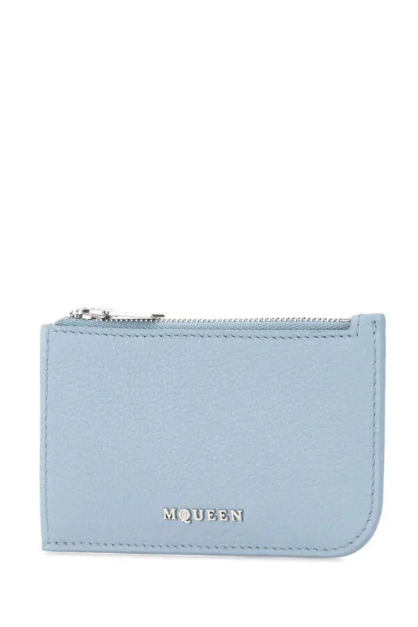 Alexander McQueen Light Leather Card Holder