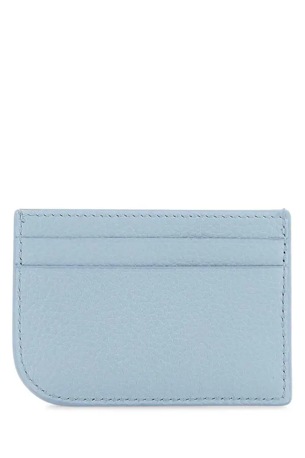 Alexander McQueen Light Leather Card Holder - Blue