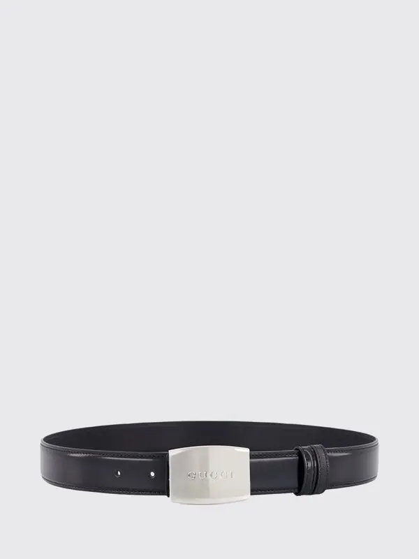 Gucci Reversible Leather Belt - Black