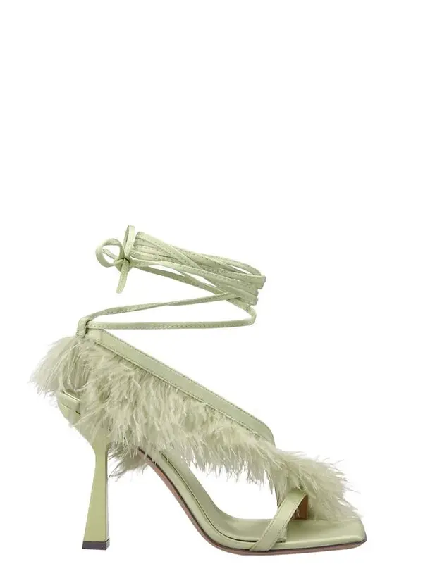 SEBASTIAN MILANO Feather Wrap’ Sandals