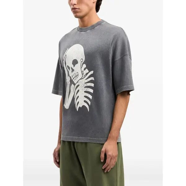 Palm Angels Grey Polo Shirts