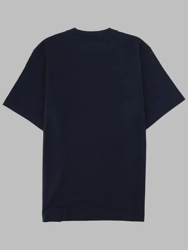 Burberry T-shirt In Cotone - Blue