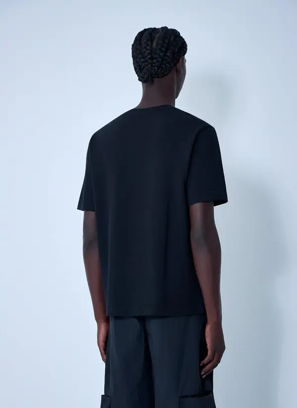 Jacquemus Le T-shirt Gros Grain - Black