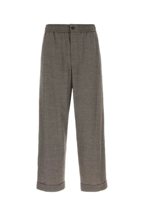 Giorgio Armani Melange Wool Blend Pant