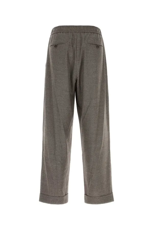 Giorgio Armani Melange Wool Blend Pant
