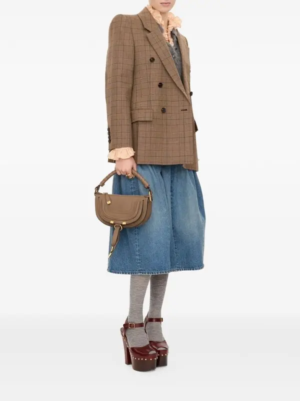 Chloé Marcie Mini Leather Shoulder Bag - Multicolor