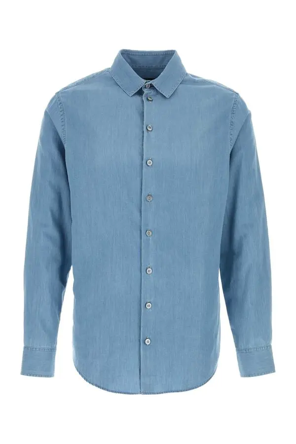 Giorgio Armani Light- Chambray Shirt