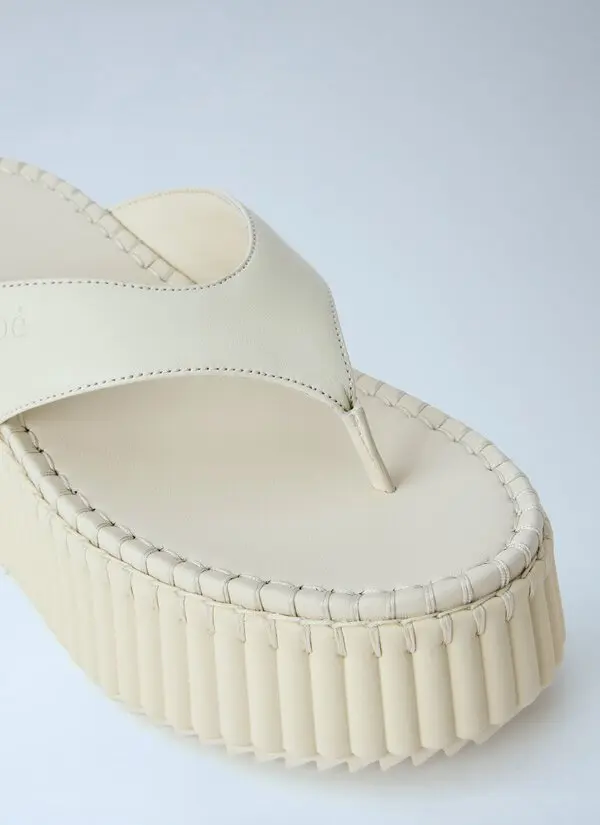 Chloé Nama Wedge Sandals