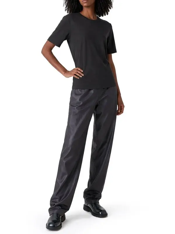 LEMAIRE Ribbed Cotton T-shirt