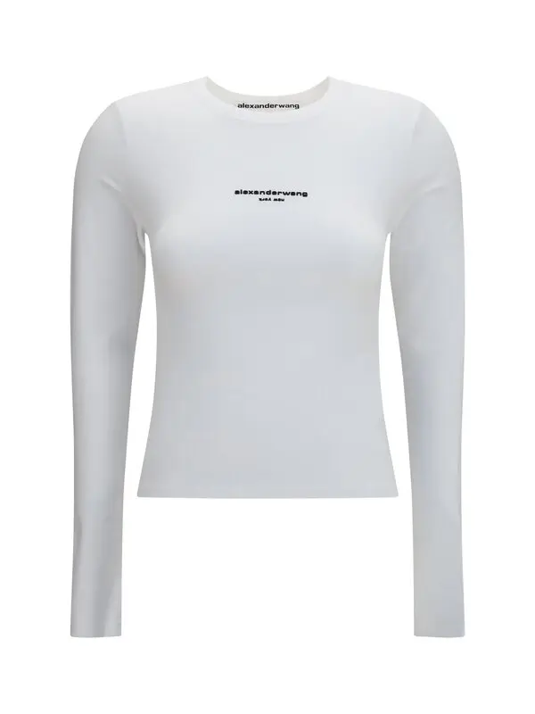 Alexander Wang Logo T-shirt - White