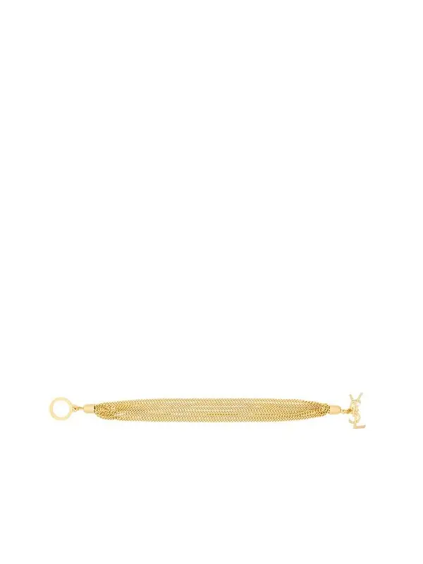 Saint Laurent Cassandre` Chain Bracelet