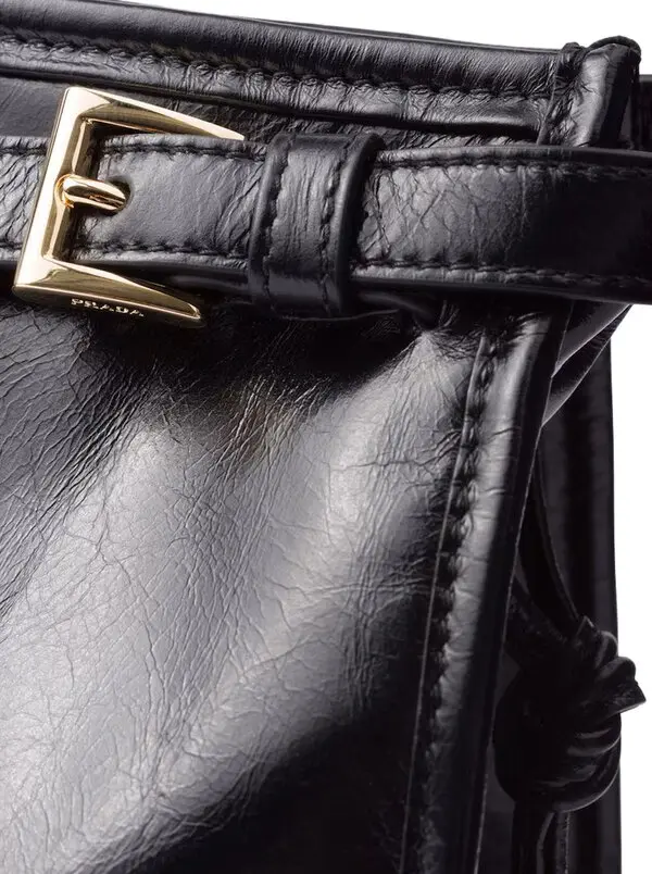 Prada Bonnie Large Leather Handbag