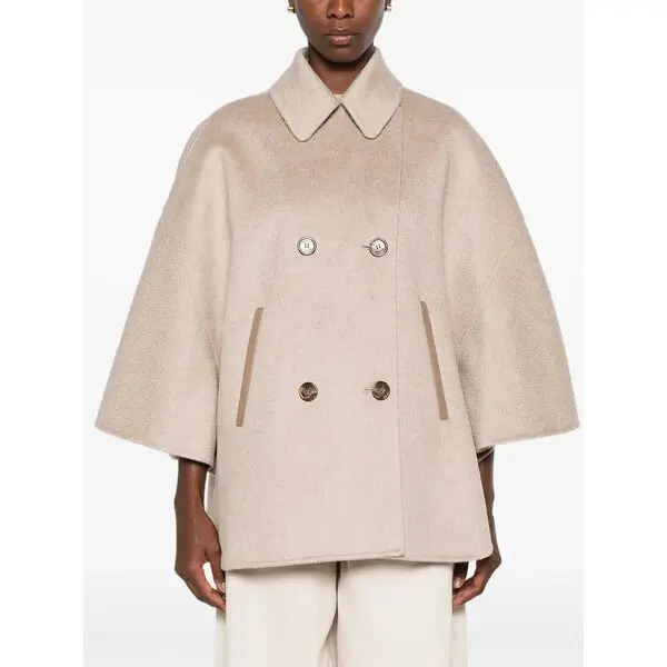 Max Mara Neutrals Coats Capes