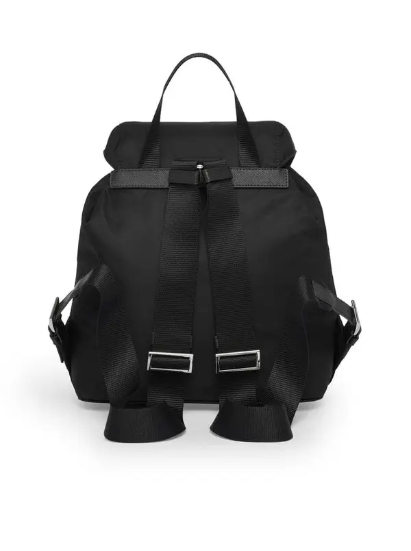 Prada Small Backpack In Re-nylon - Black