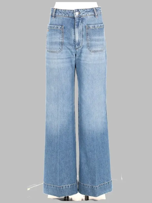 Victoria Beckham Alina Denim Pants