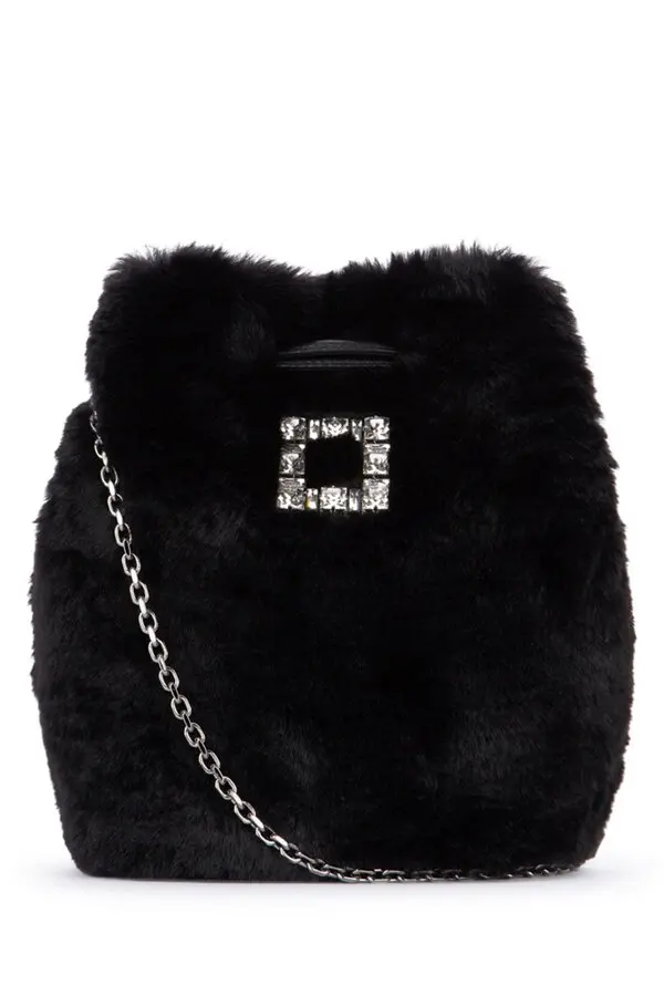 ROGER VIVIER Tres Vivier Aumoniere Fur