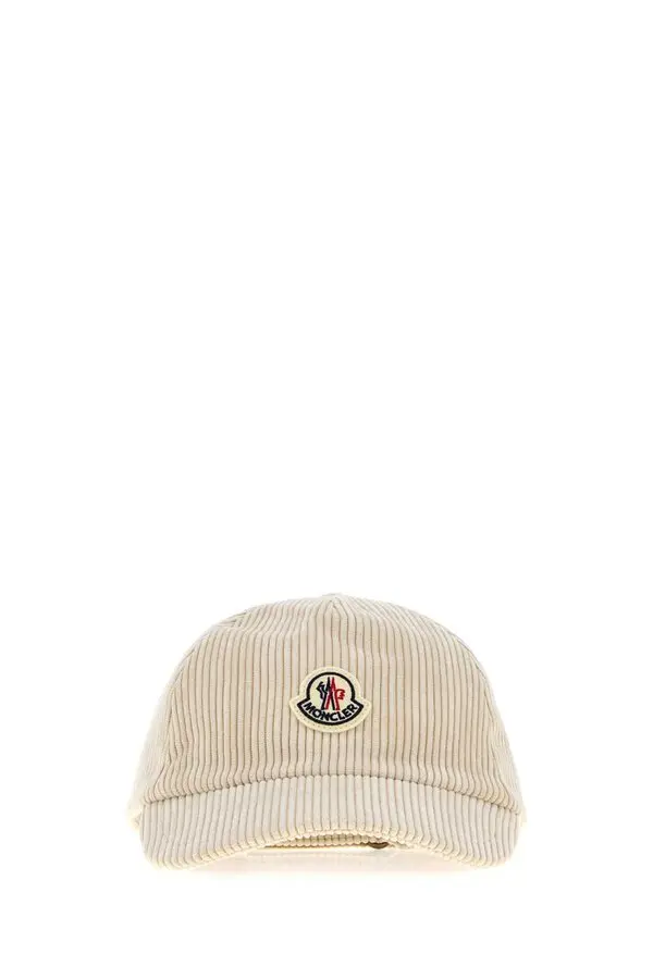 Moncler Sand Stretch Corduroy Baseball Cap