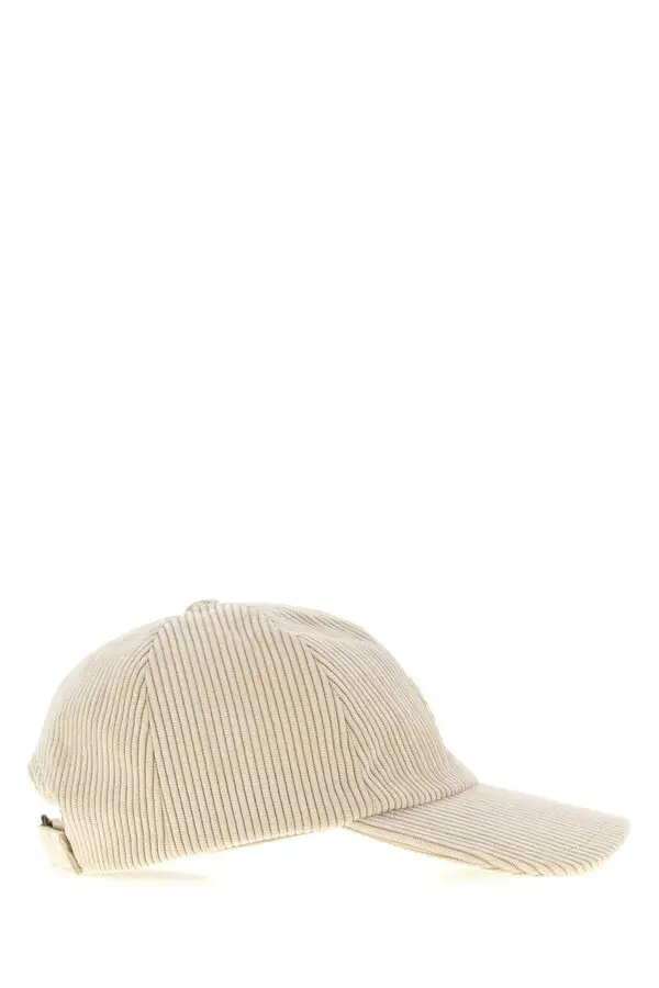 Moncler Sand Stretch Corduroy Baseball Cap