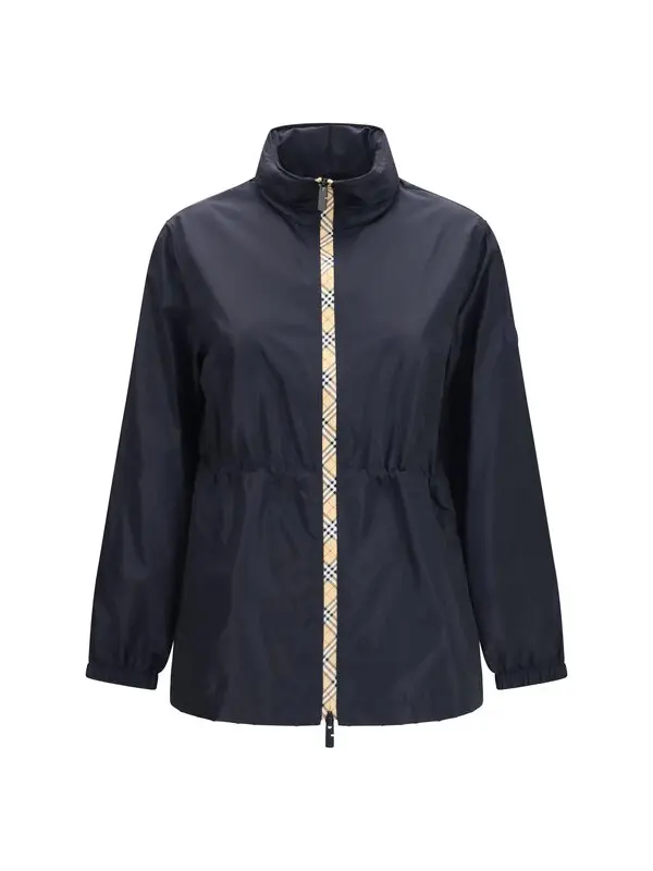 Burberry Short Pool Nylon Jacket - Black