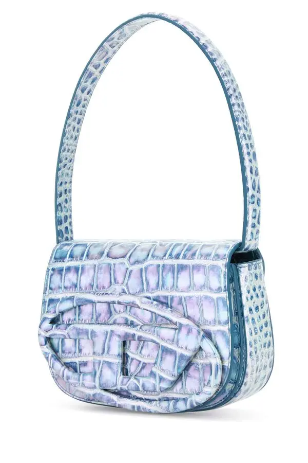 DIESEL® Leather 1dr Shoulder Bag - Multicolor