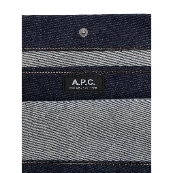 A.p.c. Organic Cotton Cross Body Bag