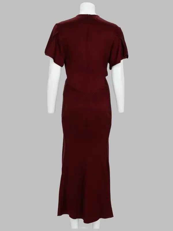 Victoria Beckham V-neck Midi Dress