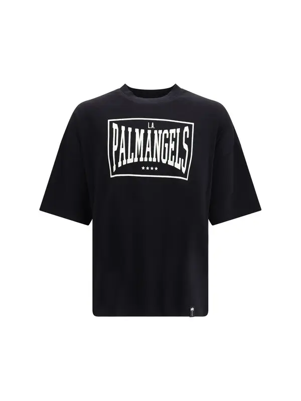 Palm Angels Vintage Box Logo T-shirt - Black