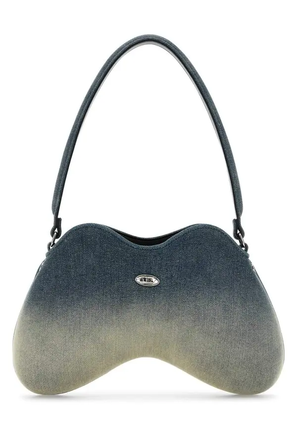 DIESEL® Denim Double-d Shoulder Bag - Blue