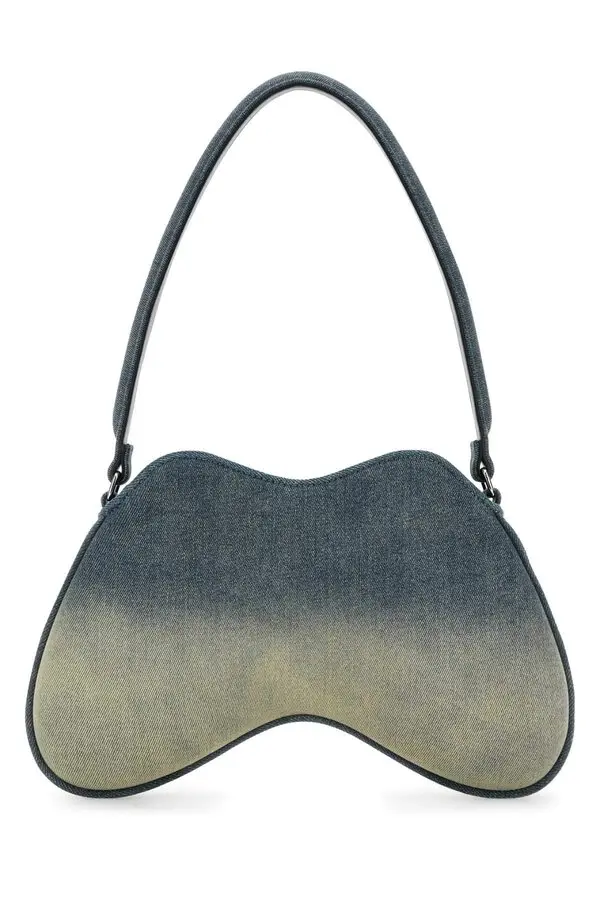 DIESEL® Denim Double-d Shoulder Bag - Blue