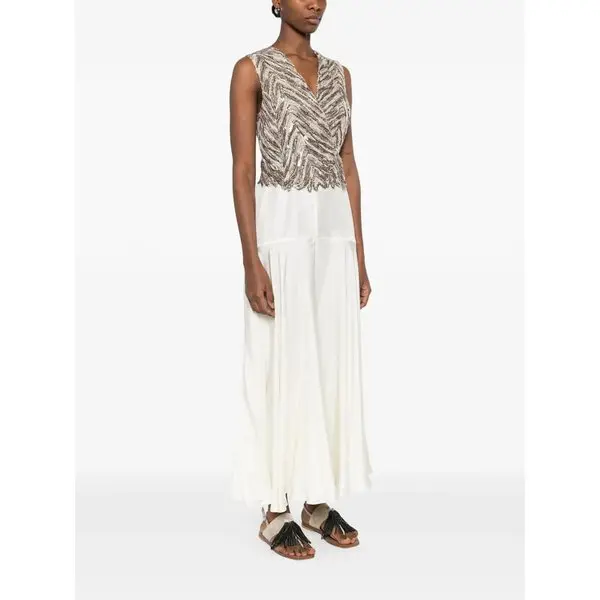 Brunello Cucinelli Sequined Chevron Waistcoat