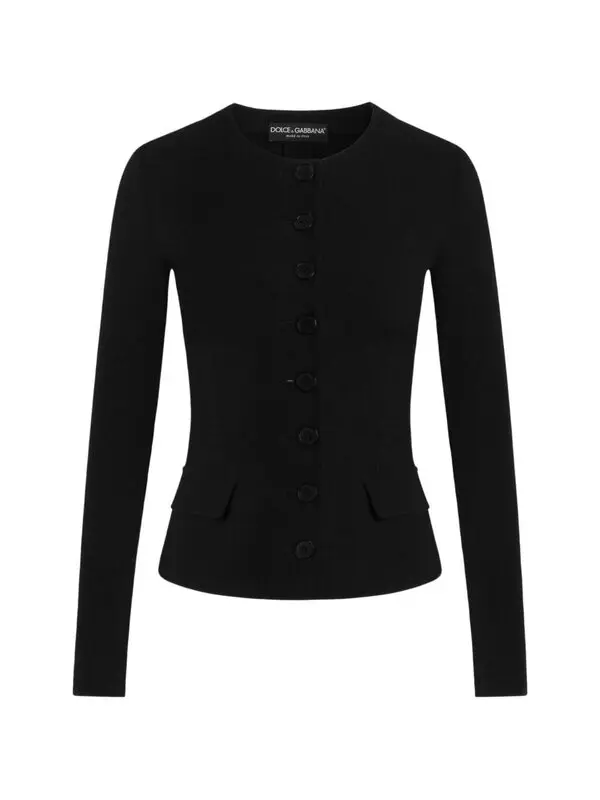 Dolce & Gabbana Wool Blazer Jacket - Multicolor