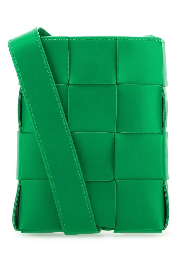 Bottega Veneta Woven Leather Crossbody Bag - Multicolor