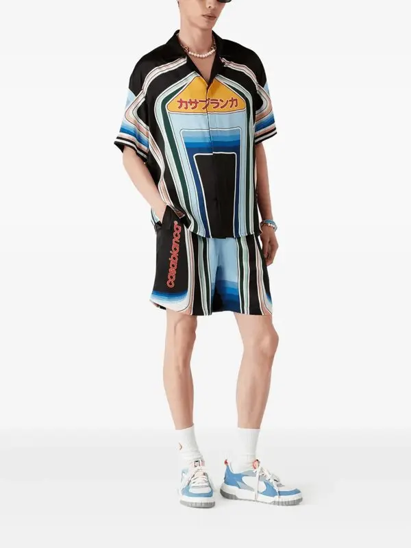 Casablanca Graphic Mountain Shorts