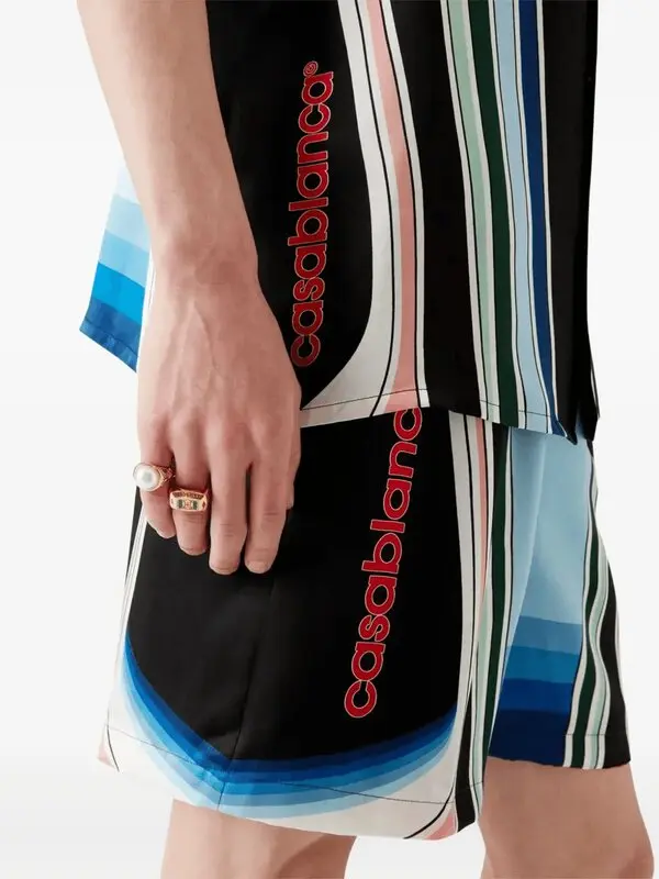 Casablanca Graphic Mountain Shorts