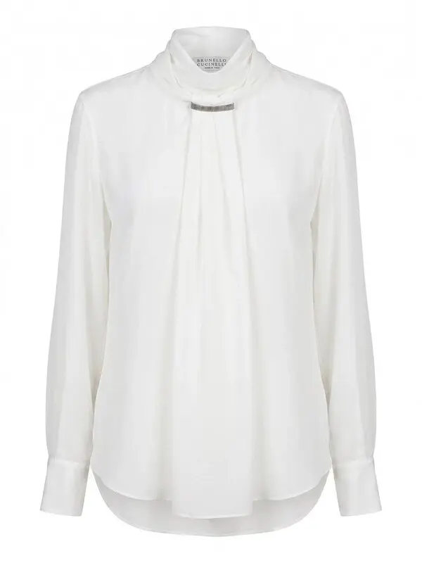 Brunello Cucinelli Silk Blouse - Multicolor
