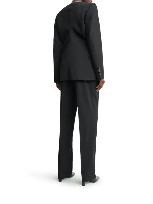 TOTEME Single-breasted Wool Blend Blazer