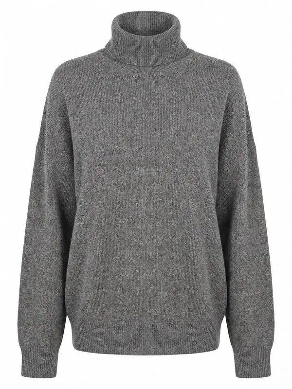 Brunello Cucinelli Cashmere Turtleneck Sweater - Multicolor