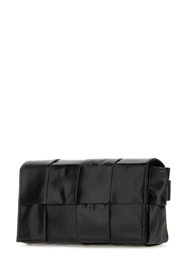 Bottega Veneta Intreccio Calf Skin Belt Bag