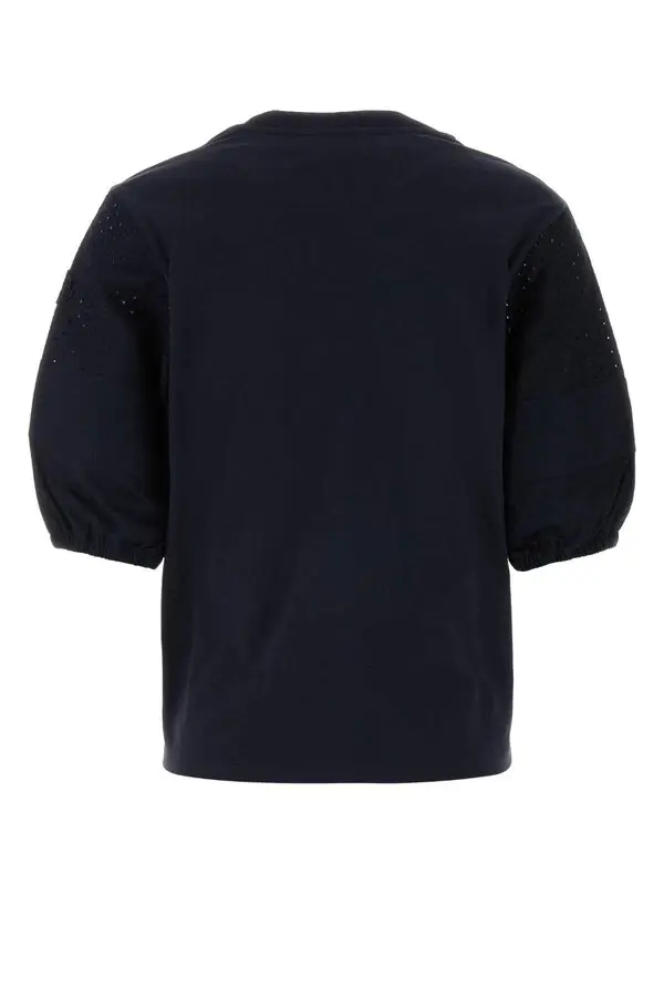 Moncler Cotton T-shirt - Blue