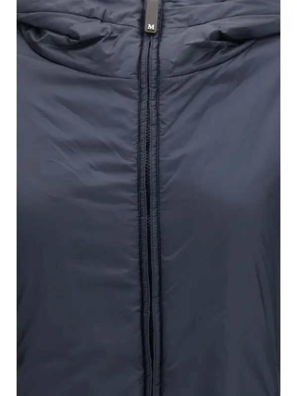 Max Mara Oversized Padded Jacket In Water Repellent Canvas