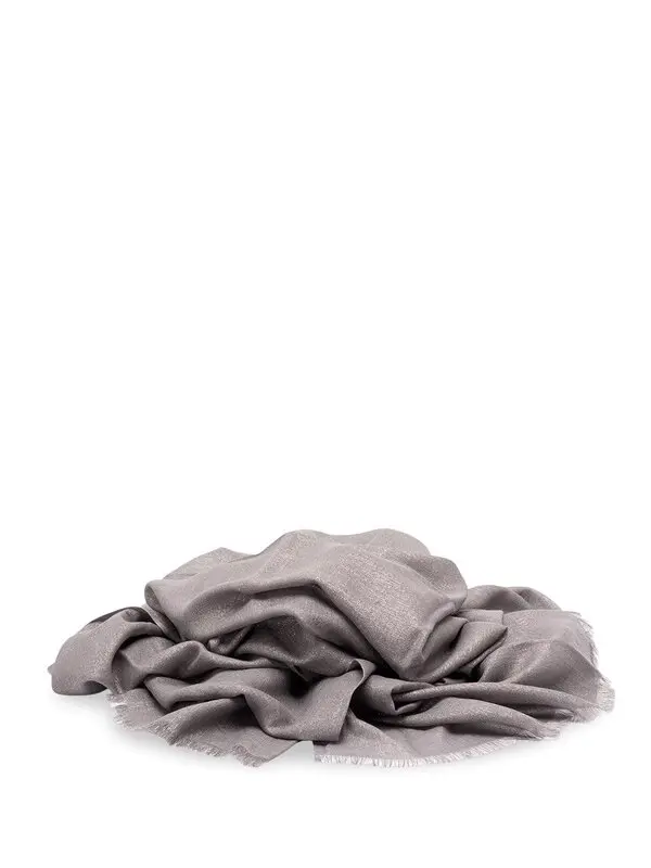 Brunello Cucinelli Cashmere And Silk Scarf - Multicolor