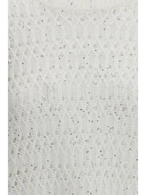 Brunello Cucinelli Openwork Sweater
