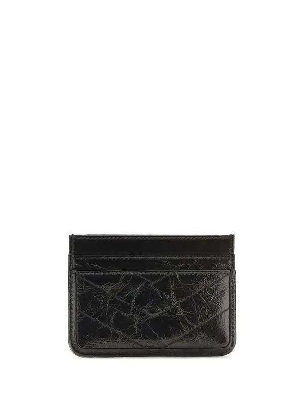 Saint Laurent Niki Vintage Leather Card Holder
