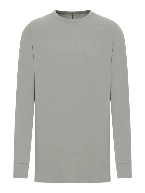 Rick Owens Long-sleeved Cotton Jersey T-shirt
