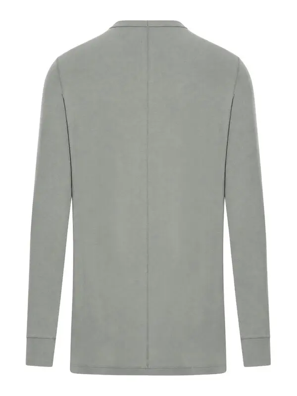 Rick Owens Long-sleeved Cotton Jersey T-shirt