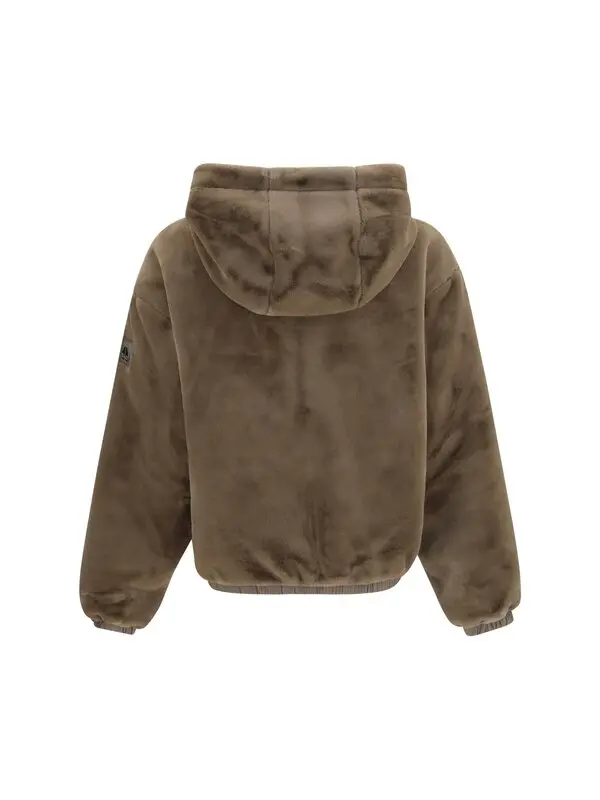 Moose Knuckles Eaton Bunny Reversible Hoodie - Brown