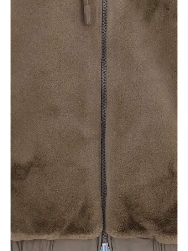 Moose Knuckles Max Mara Studio Printed Silk Trousers - Brown