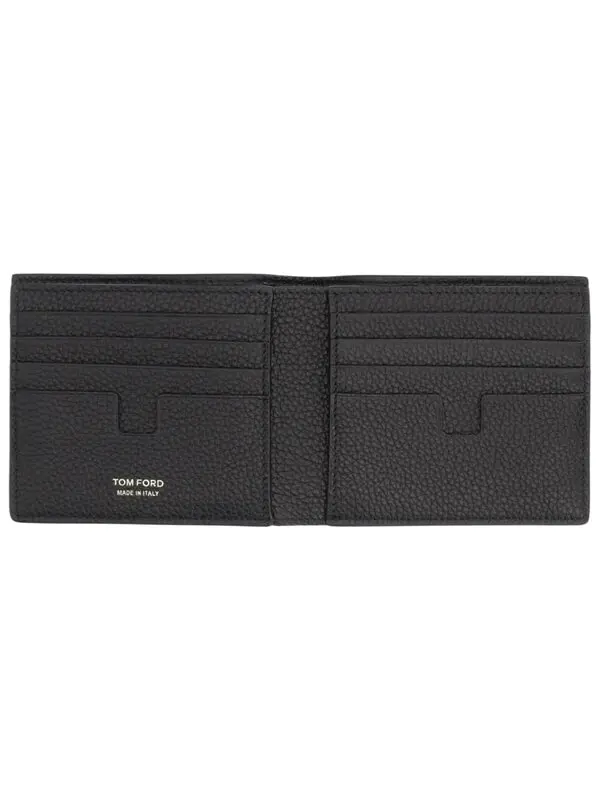 TOM FORD Leather Wallet - Black